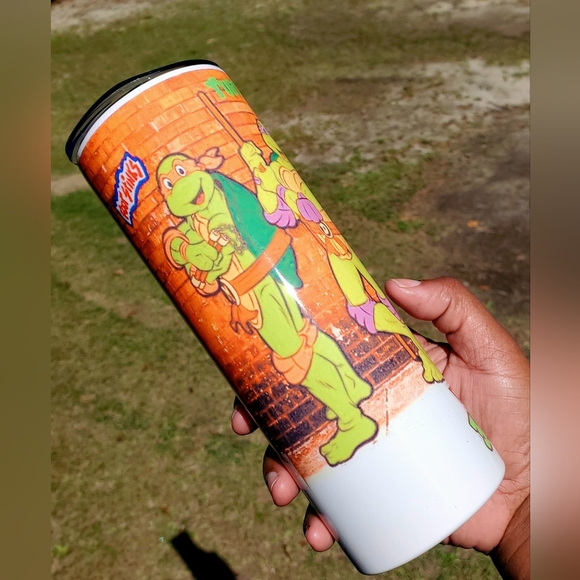 Kids Stained Glass Sea Turtles Tumbler Wrap, Turtle Tumbler Sublimation ...